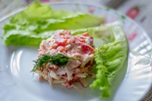 Krabsalade - 10 zeer smakelijke en eenvoudige recepten met stap voor ...